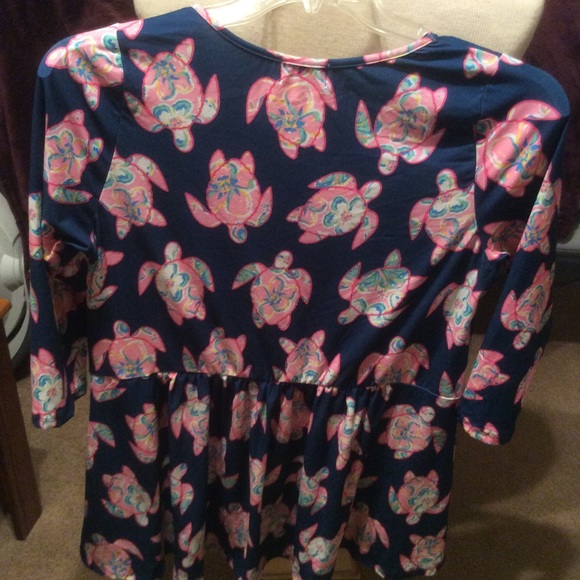 Simply Southern | Tops | Nwt Simply Southern Medium Turtle Print Tunic ...